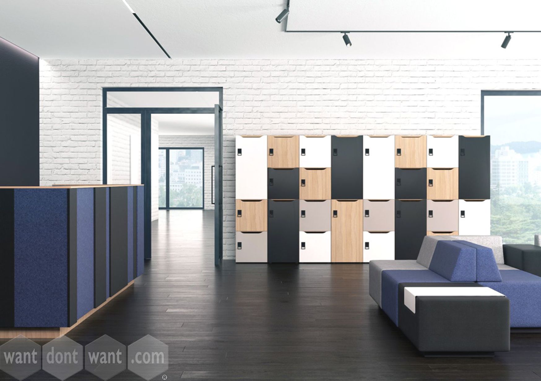 Want Dont Want.Com: New Office Furniture | Lockers | Brand New Modular ...