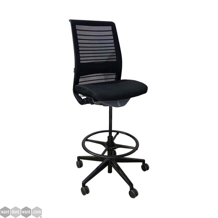Want Dont Want.Com Second Hand Office Furniture Used Office Furniture Chairs Draughtsman chair Used Steelcase Think draughtsman chairs